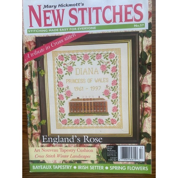 Office | New Stitches Cross Stitch Patterns No 57 Irish Red Setters ...